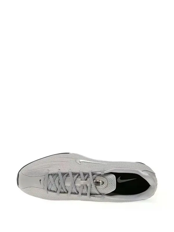 Nike Shox Z Metallic-logo Sneakers - Grey