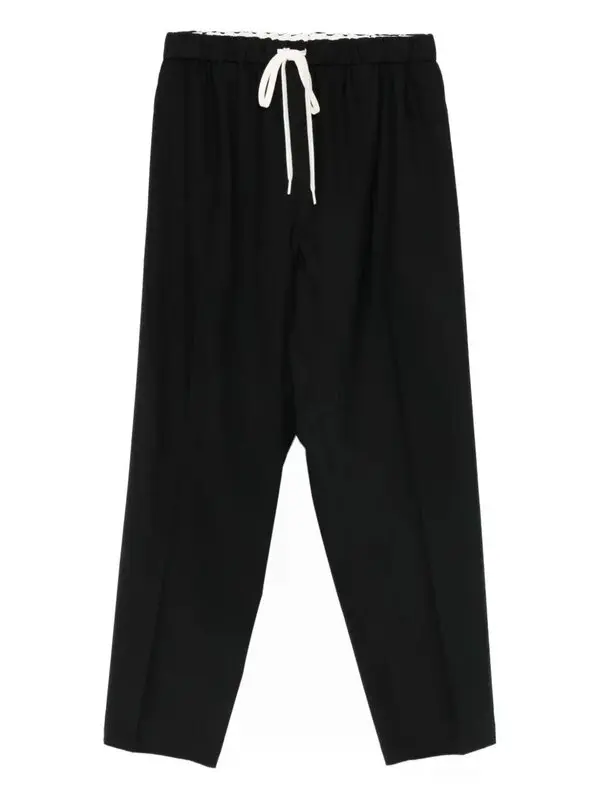 MAISON MARGIELA Drawstring Trousers - Black