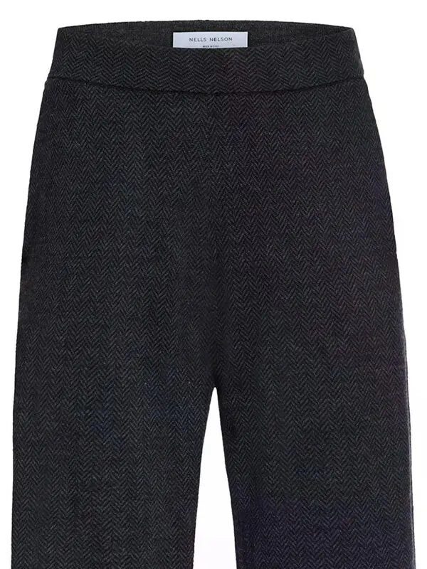 NELLS NELSON Danette Herringbone-pattern Trousers