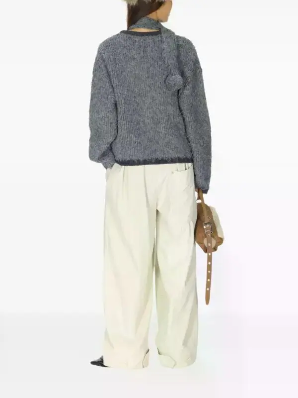 OPEN YY Shaggy Cardigan