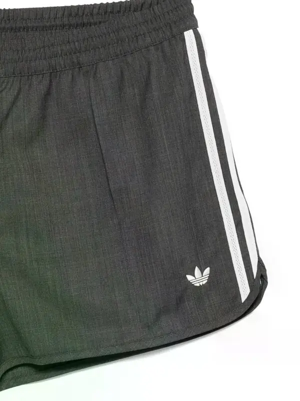 Adidas X Wales Bonner Three-stripe Logo Shorts