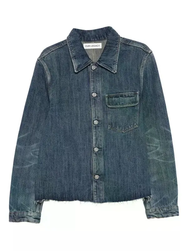 Our Legacy Patch-pocket Denim Jacket