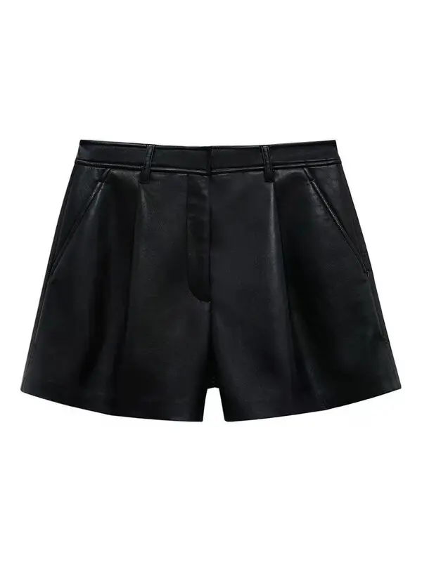 ANINE BING Pleated Shorts