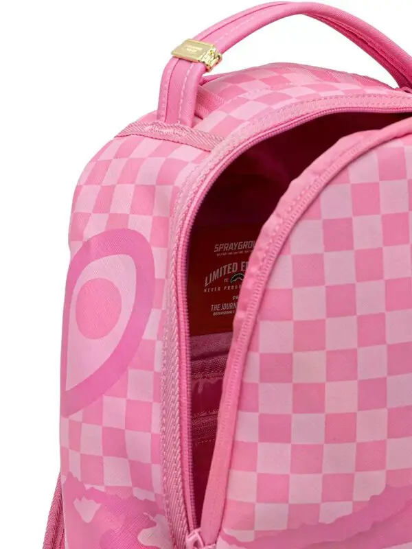 SPRAYGROUND Checker-pattern Backpack