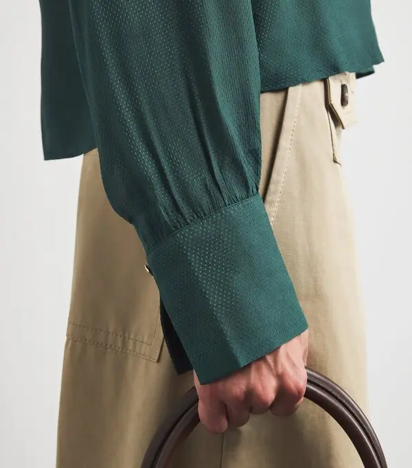 Paige Long-sleeve Button Down Blouse