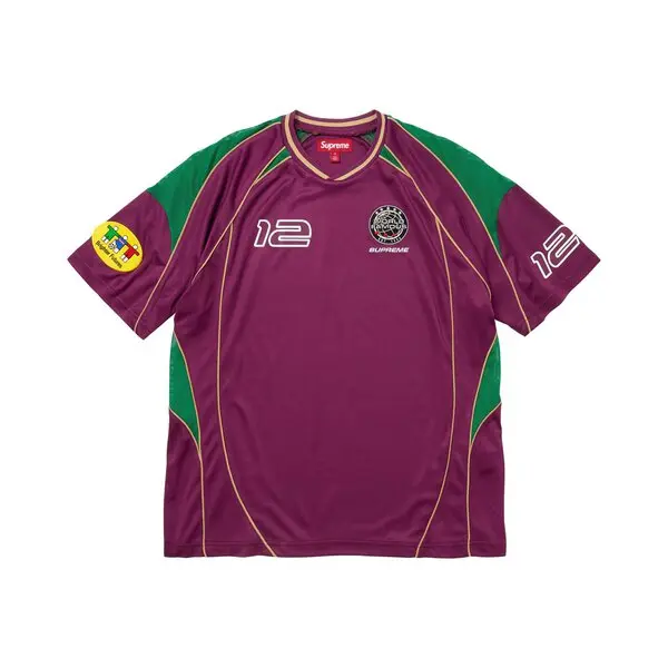 Supreme Piping Soccer Jersey - Red