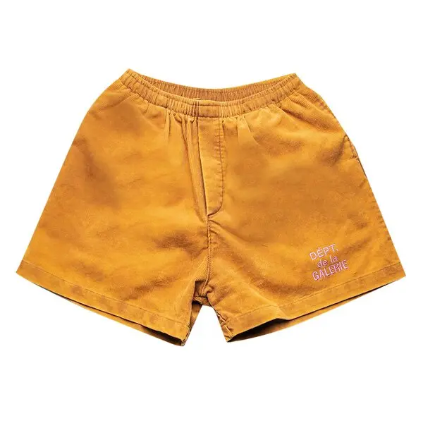 GALLERY DEPT. Vintage Cord Zuma Shorts - Orange