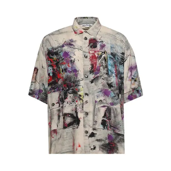 Acne Studios Printed Button-up Shirt