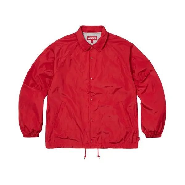 Supreme Old English Arc Coaches Jacket - Red