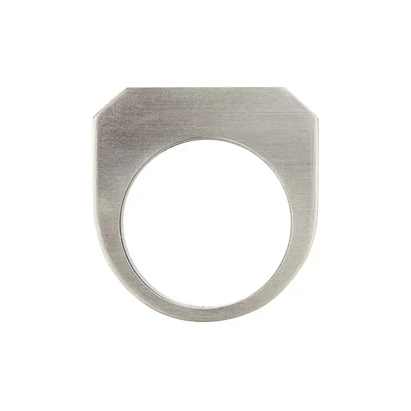 Rick Owens Crystal Hollywood Ring 'palladio - Silver
