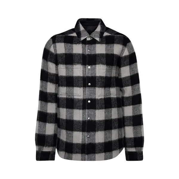 Rick Owens Plaid Outershirt