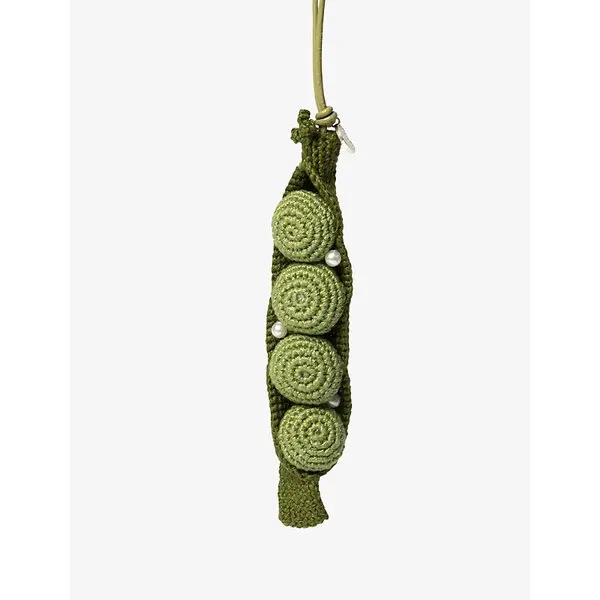 GOHAR WORLD Crochet Bag Charm - Green