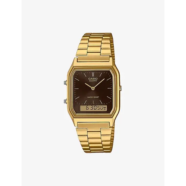 Casio Resin Watch - Gold