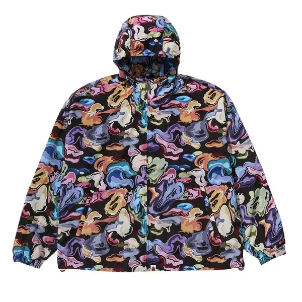 A BATHING APE Art Camo Hooded Jacket
