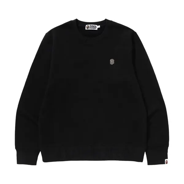 A BATHING APE Crewneck Sweatshirt - Black