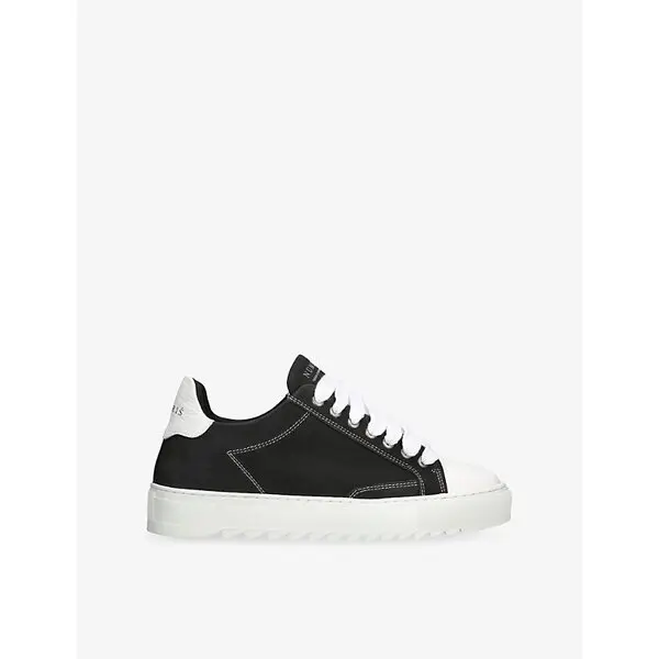 NUMERIS Atelier Suede Trainers - Black/comb