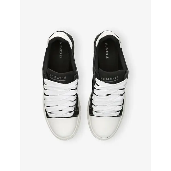 NUMERIS Atelier Suede Trainers - Black/comb