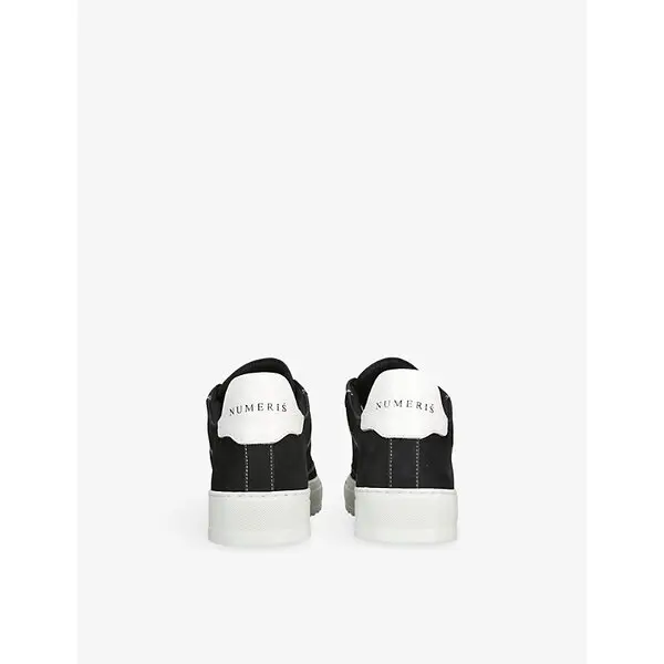 NUMERIS Atelier Suede Trainers - Black/comb