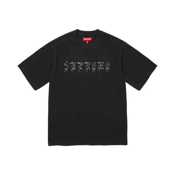 Supreme Aoi Gems Short-sleeve Top - Black