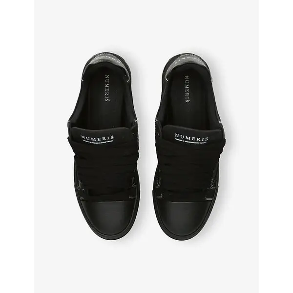 NUMERIS Atelier Suede Trainers - Black