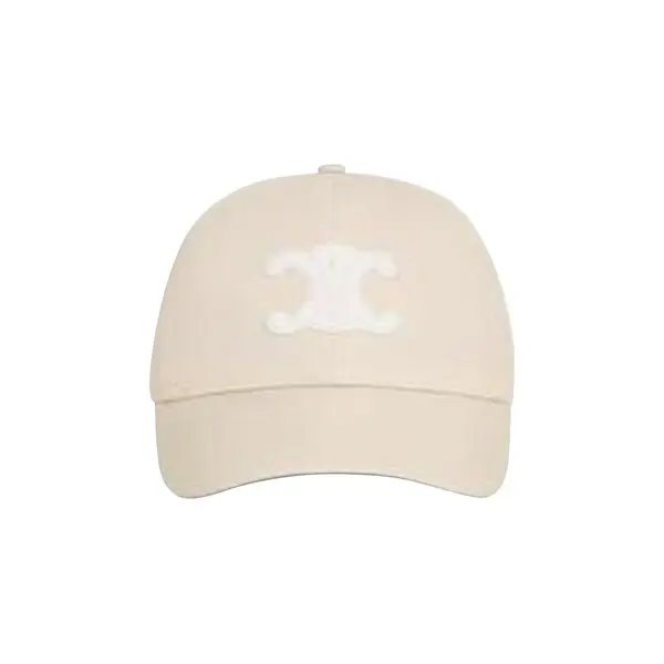 Celine Baseball Cap With Triomphe Applique