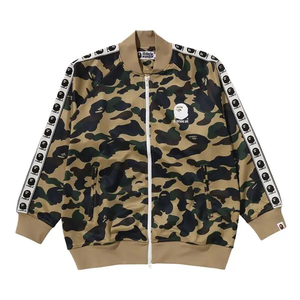 A BATHING APE Relaxed Fit Track Jacket
