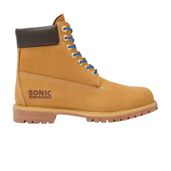 Timberland X Sonic The Hedgehog 6 Inch Premium Waterproof Boots - Tan
