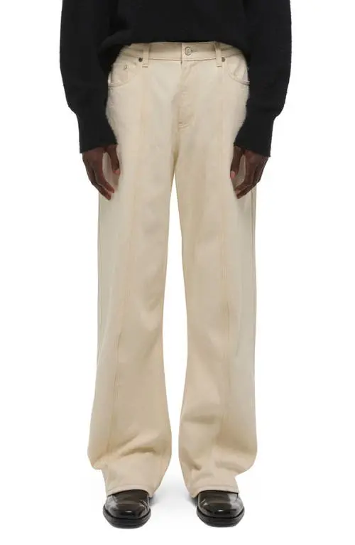 Helmut Lang Ski Wide-leg Jeans - Ecru