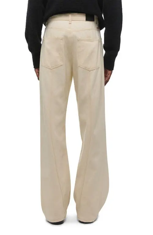 Helmut Lang Ski Wide-leg Jeans - Ecru