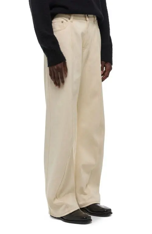 Helmut Lang Ski Wide-leg Jeans - Ecru