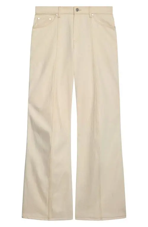 Helmut Lang Ski Wide-leg Jeans - Ecru