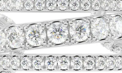 SPINELLI KILCOLLIN Junia Diamond Pavé Linked Stack Ring