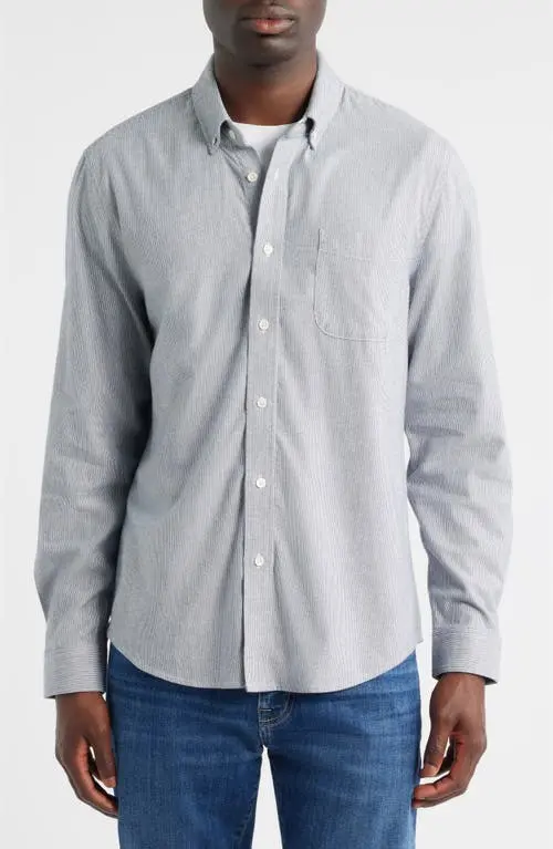 Rails Vance Stripe Cotton Blend Button-down Shirt