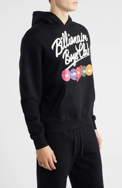 BILLIONAIRE BOYS CLUB Graphic Cotton Hoodie