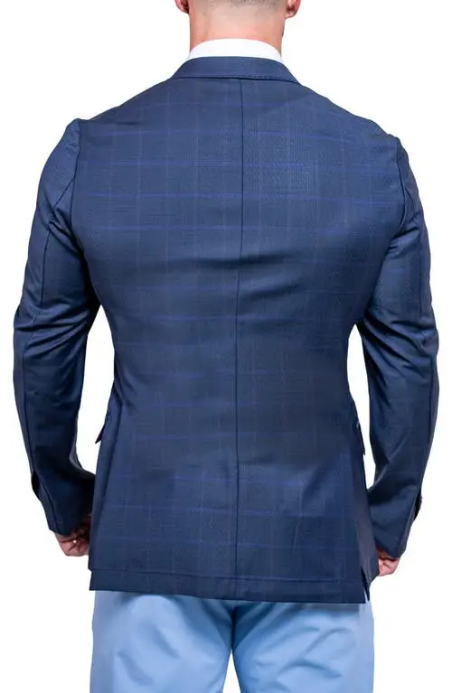 MACEOO Descartes Ascension Plaid Blazer
