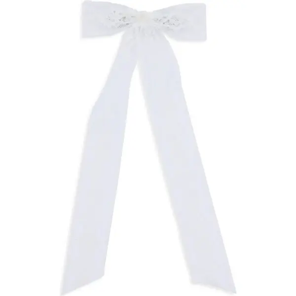 Bp. Lace Bow Barrette - Ivory