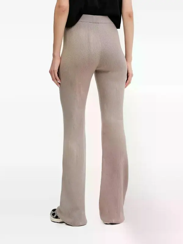 Guess Logo-detail Ribbed Trousers