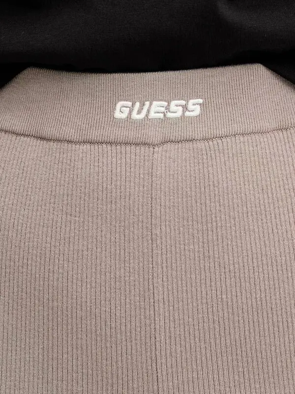 Guess Logo-detail Ribbed Trousers