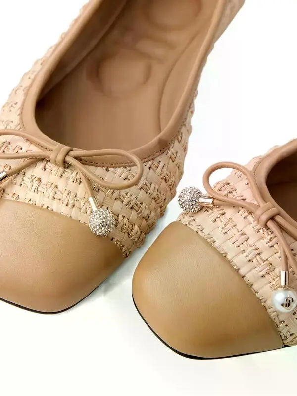 JIMMY CHOO Elme Ballerina Flats