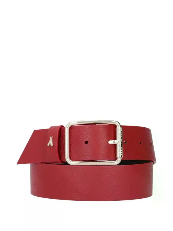 Patrizia Pepe Fly Buckle Belt - Red