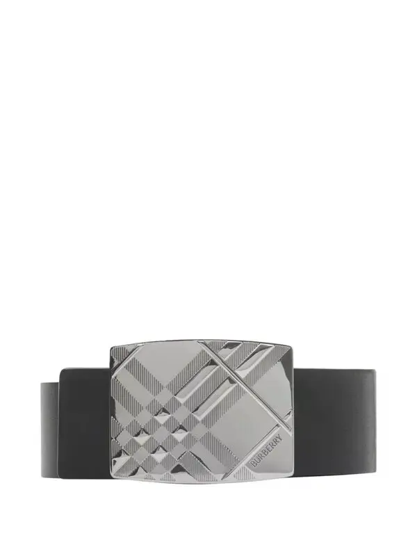 Burberry Reversible Check-pattern Belt