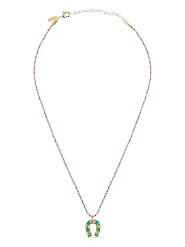 MYA BAY Horseshoe Pendant Necklace - Gold
