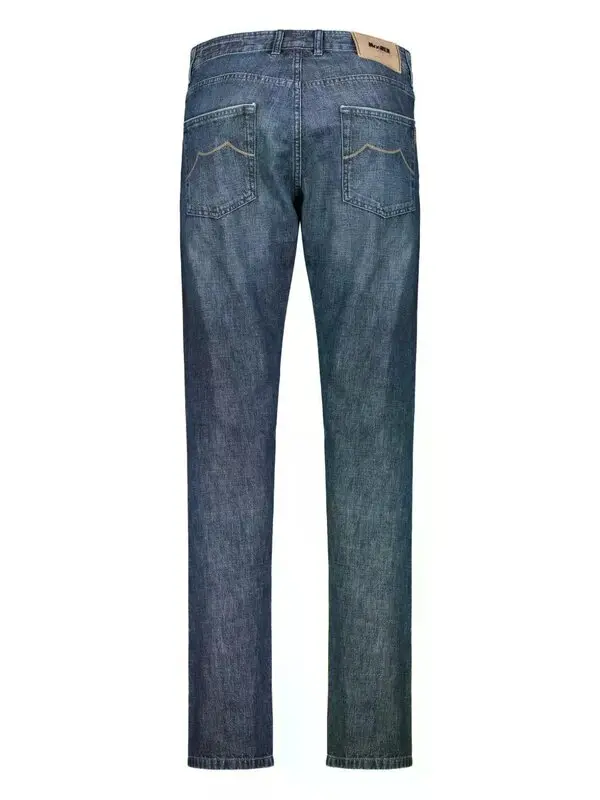 MOORER Five-pocket Jeans - Blue