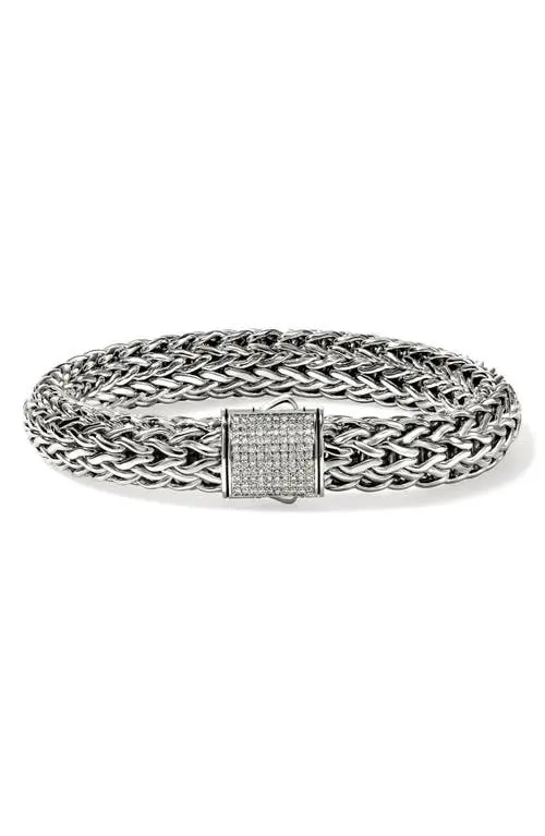 John Hardy Icon Bracelet Sterling Clasp - Silver