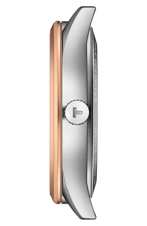 TISSOT Classic Dream Powermatic 80 Two-tone Bracelet Watch - Silver