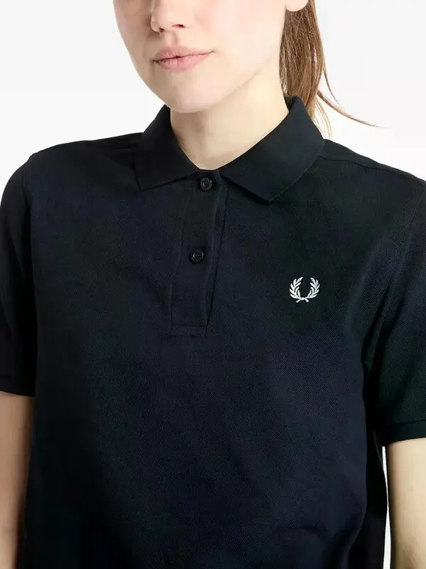 Fred Perry Logo-embroidered Polo Top