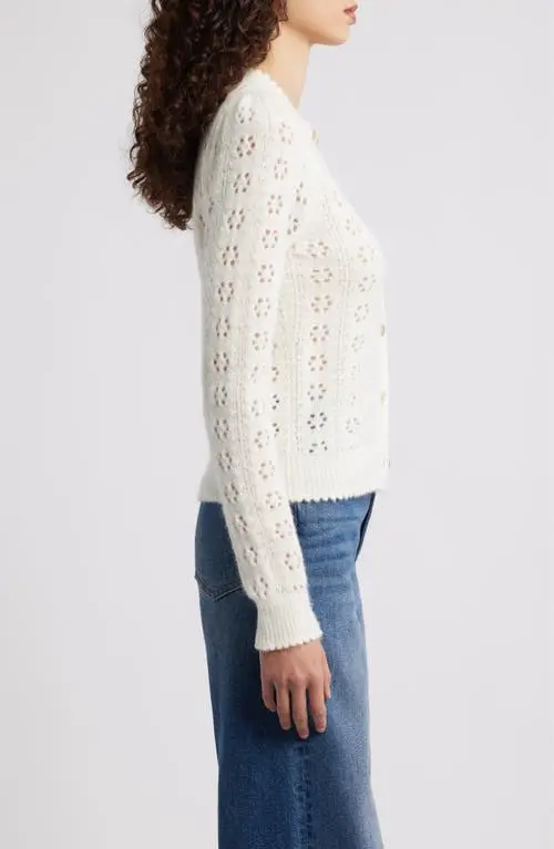 DÔEN Emery Pointelle Cardigan
