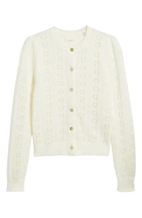 DÔEN Emery Pointelle Cardigan