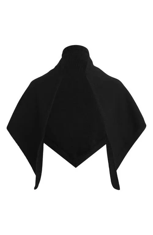 FAVORITE DAUGHTER Triangle Scarf - Black