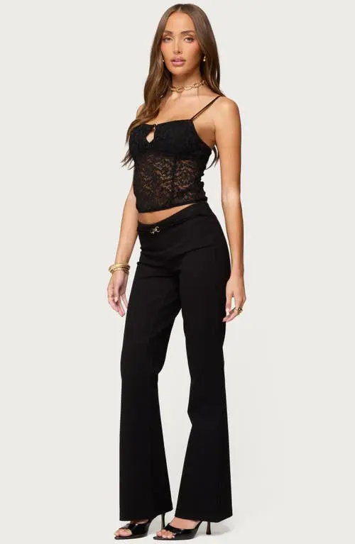 EDIKTED Lace Crop Camisole